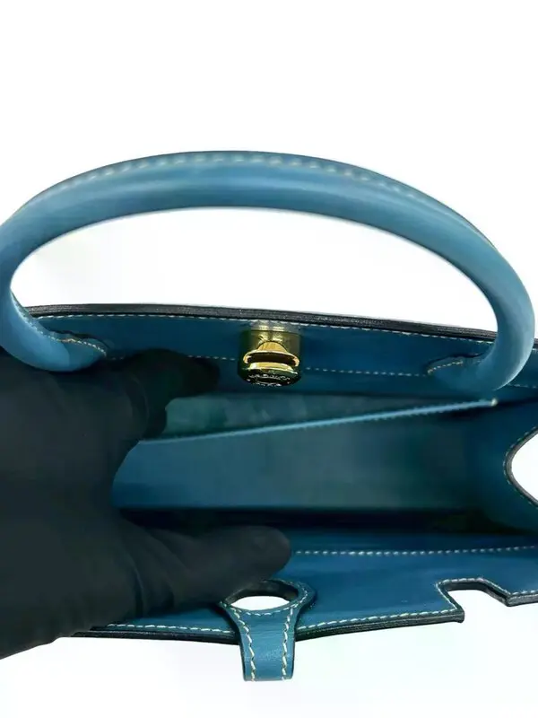 Hermès 2006 Panama And Swift Dalvy Handbag