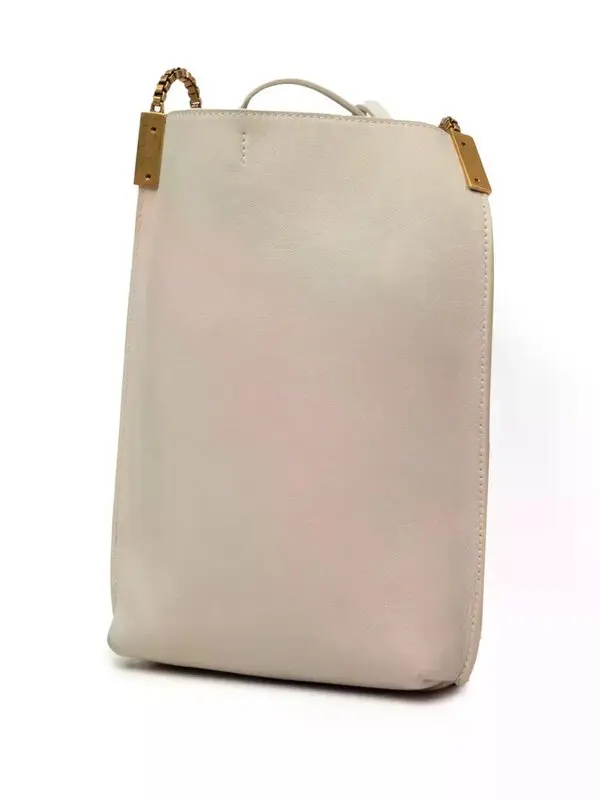 Saint Laurent Suzanne Hobo Shoulder Bag - Neutrals