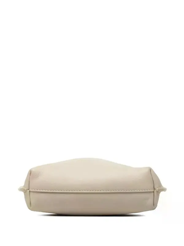 Saint Laurent Suzanne Hobo Shoulder Bag - Neutrals