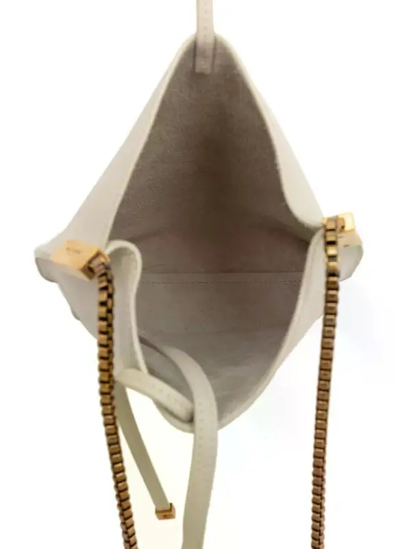 Saint Laurent Suzanne Hobo Shoulder Bag - Neutrals