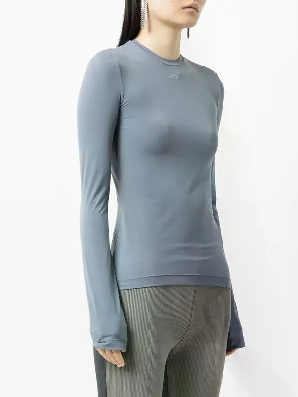 Off-White Off-print Long-sleeve Top
