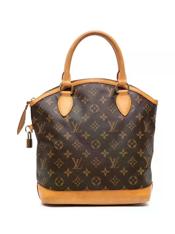 LOUIS VUITTON 2009 Monogram Lockit Pm Handbag - Brown