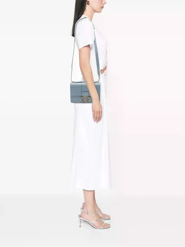 Dior 30 Montaigne Flap Crossbody Bag - Blue
