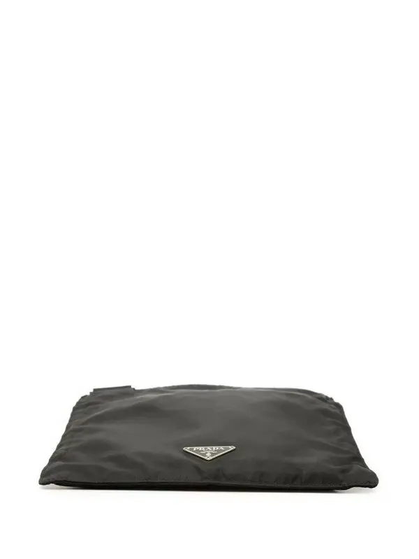 Prada 2000-2013 Tessuto Zip Top Crossbody Bag