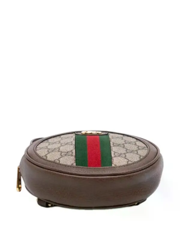 Gucci 2016-2026 Mini Gg Supreme Web Ophidia Round Backpack