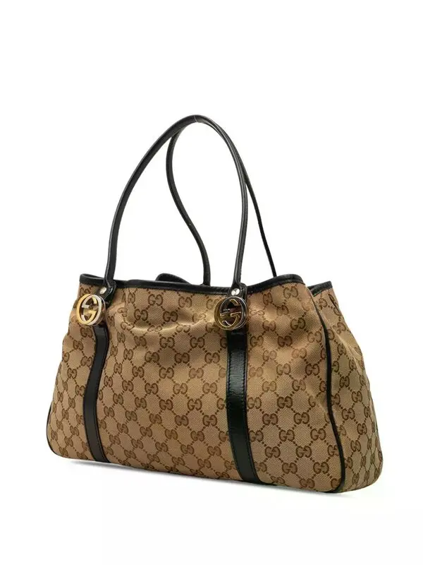 Gucci Gg Canvas Twins Tote Bag