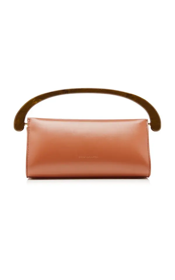Dries Van Noten Crisp East West Leather Handbag