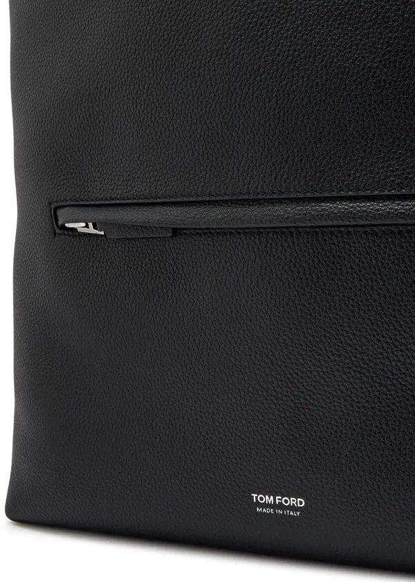 TOM FORD Grained Leather Bucket Bag