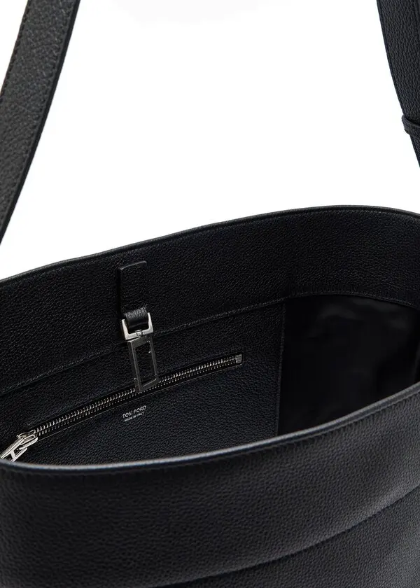 TOM FORD Grained Leather Bucket Bag