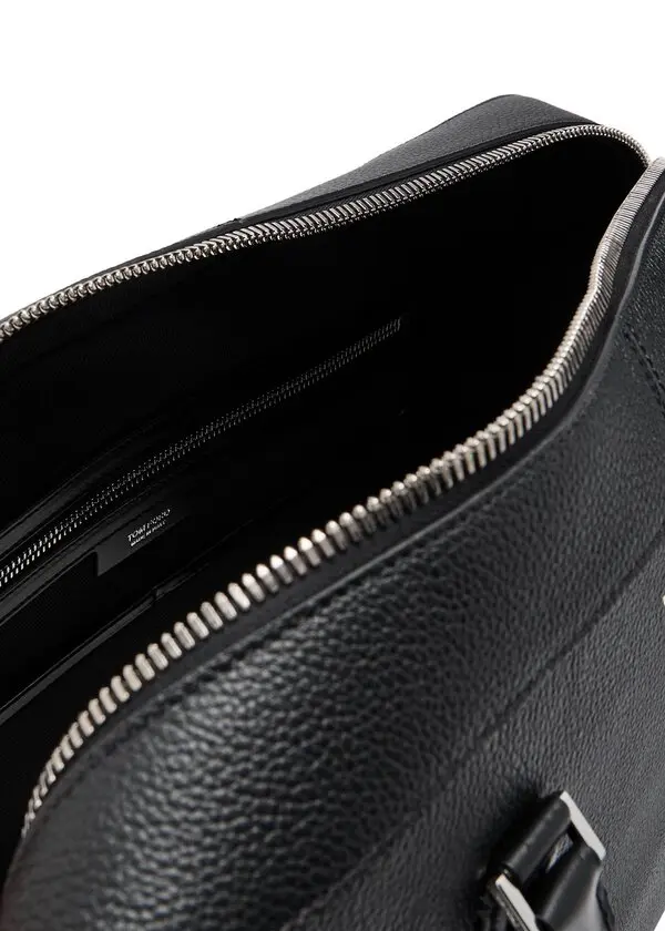 TOM FORD Elliot Grained Leather Briefcase