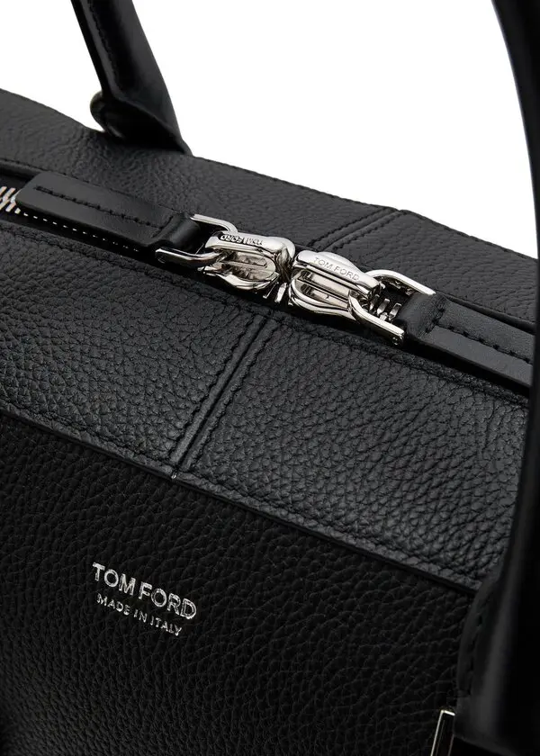 TOM FORD Elliot Grained Leather Briefcase