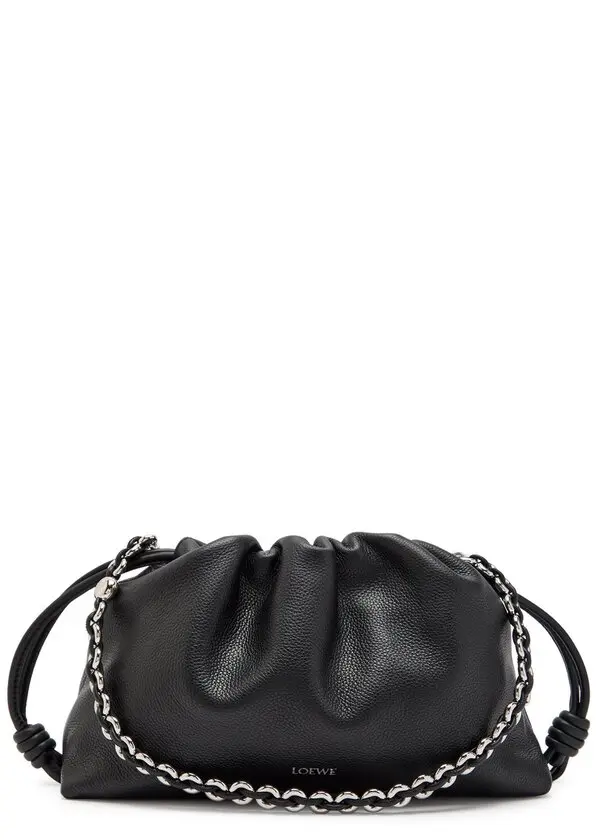 Loewe Flamenco Medium Grained Leather Clutch
