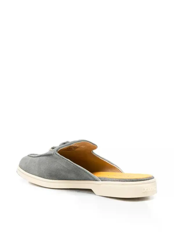 DOUCAL'S Tassel Suede Mules