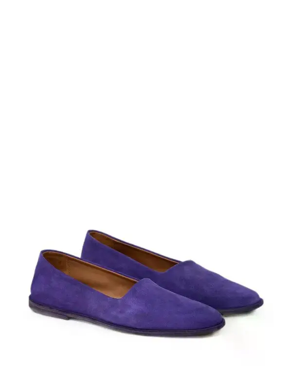 Marsèll Suede Slip-on Loafers - Purple