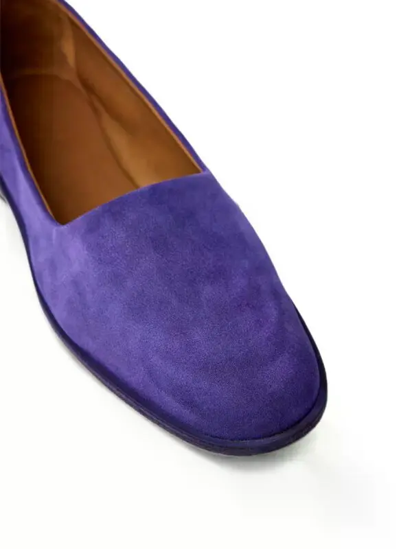 Marsèll Suede Slip-on Loafers - Purple
