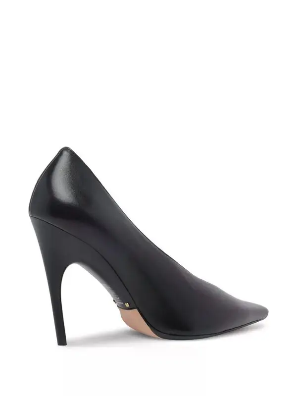 Balenciaga 105mm Duchesse Leather Pumps