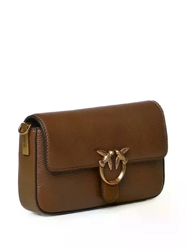 Pinko Love Birds Leather Cross Body Bag