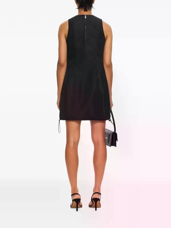 Off-White Tech Taffeta Pocket Mini Dress