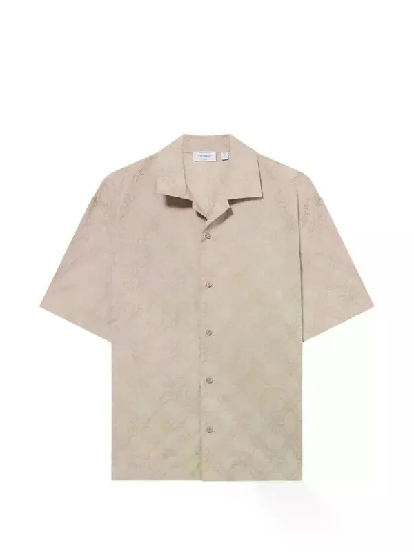 Off-White Arrow Monogram Bowling Shirt