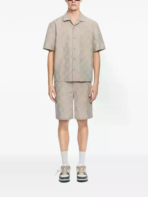 Off-White Arrow Monogram Bowling Shirt