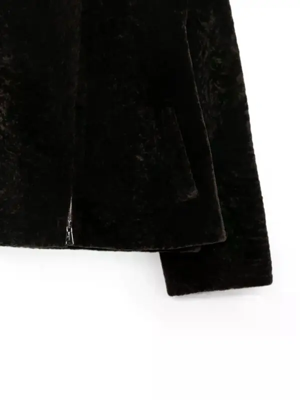 MANZONI 24 Zip-up Shearling Jacket