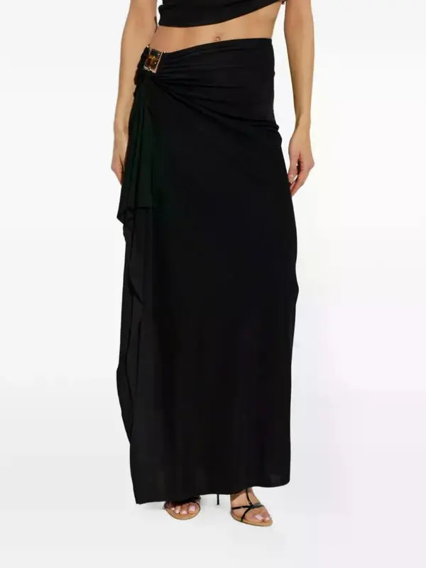 Christopher Esber Bezel Quartz Cascade Maxi Skirt
