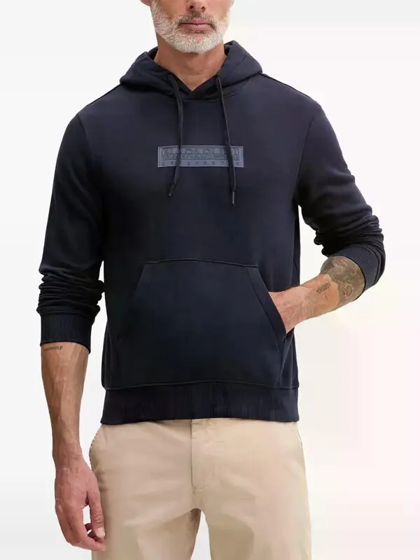 NAPAPIJRI Logo-patch Pouch-pocket Hoodie