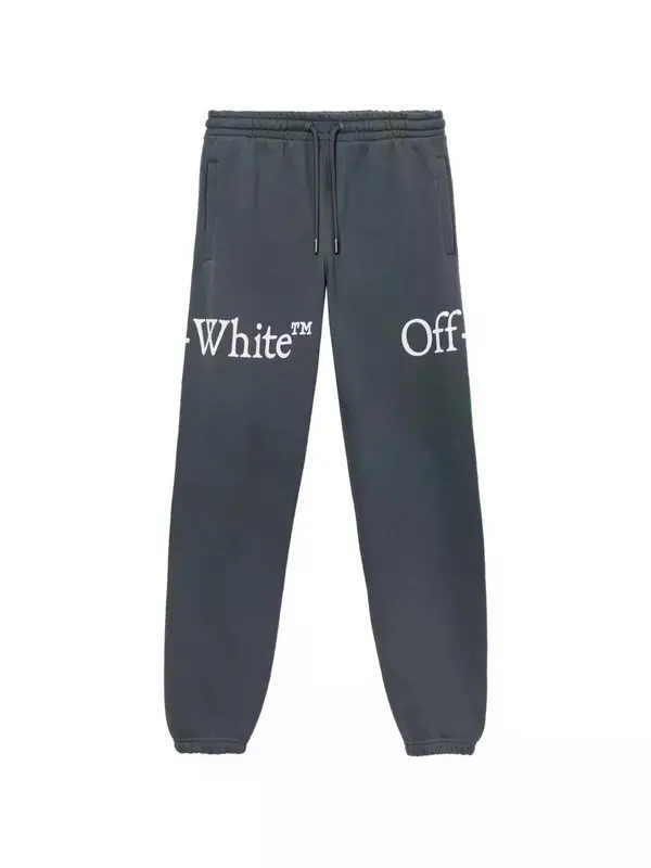 Off-White Bookish Scarf Cuffed Sweatpants