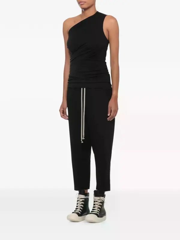 Rick Owens One-shoulder Draped Top
