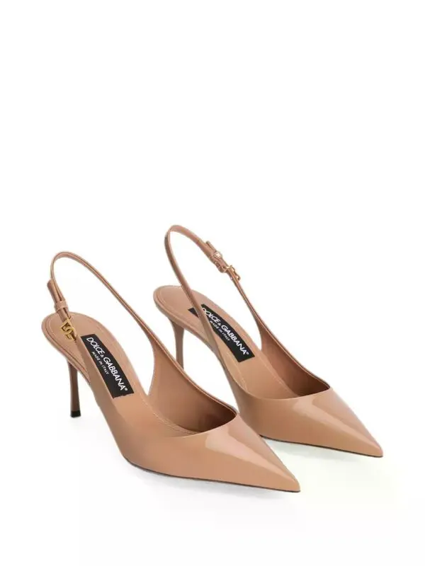 Dolce & Gabbana Patent Slingback Pumps