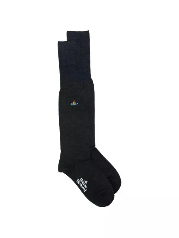 VIVIENNE WESTWOOD Orb-embroidered Socks