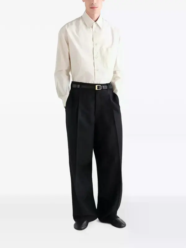 LEMAIRE Washed Chest-pocket Shirt