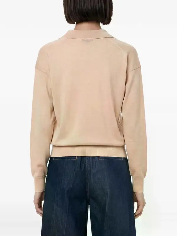 Soeur Long-sleeve Polo Sweater