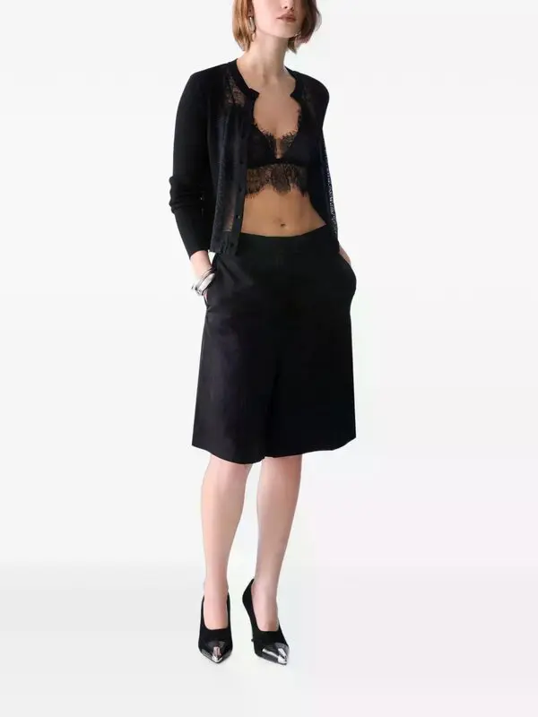 Liu Jo Cardigan With Lace Insert
