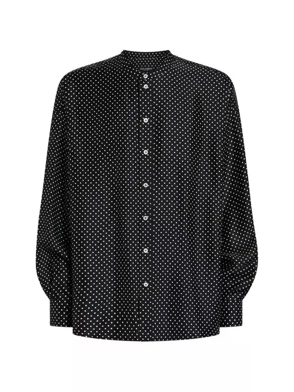 Dolce & Gabbana Polka-dot Silk Shirt