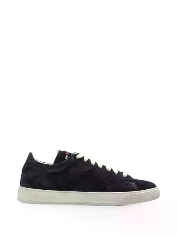 Kiton Suede Leather Sneakers