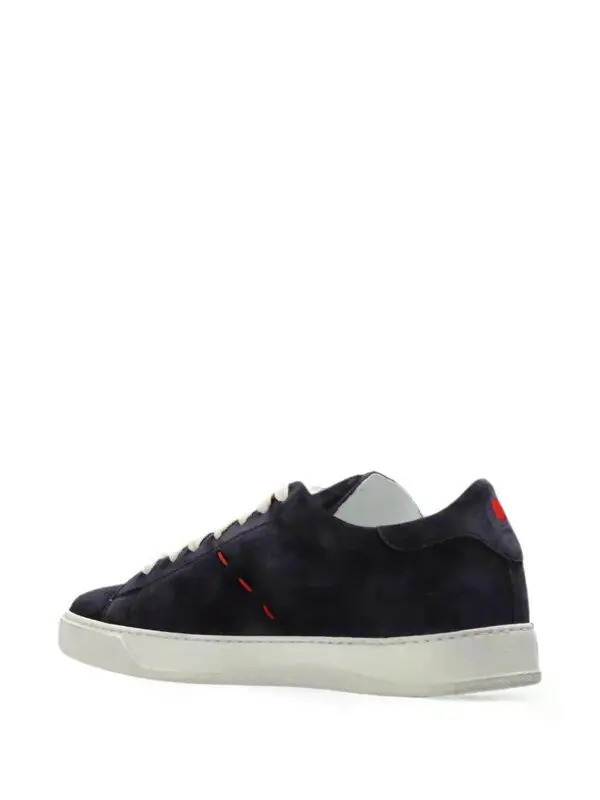 Kiton Suede Leather Sneakers