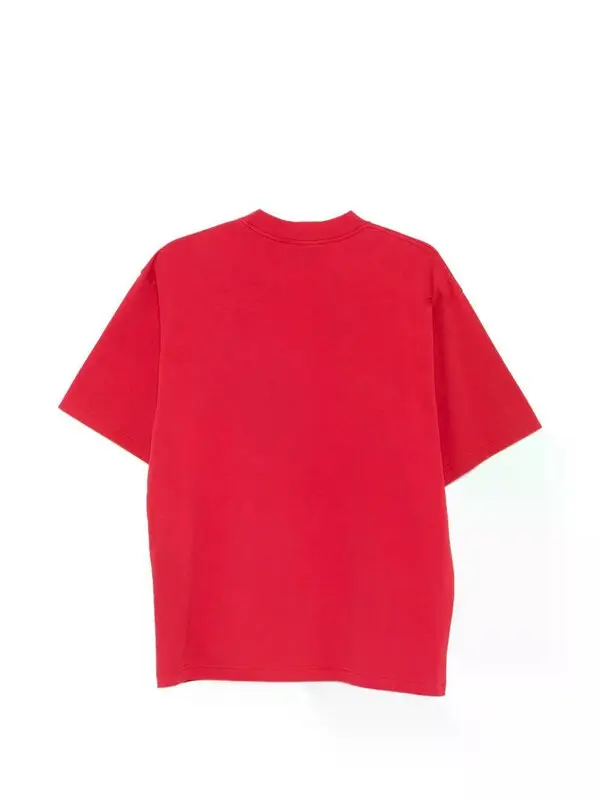 Balenciaga Logo T-shirt - Red