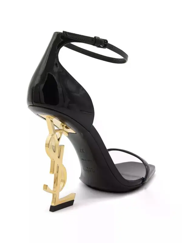 Saint Laurent Opyum Logo-heel Sandals