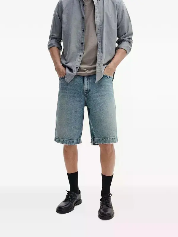 Rag & Bone Wide-leg Denim Shorts