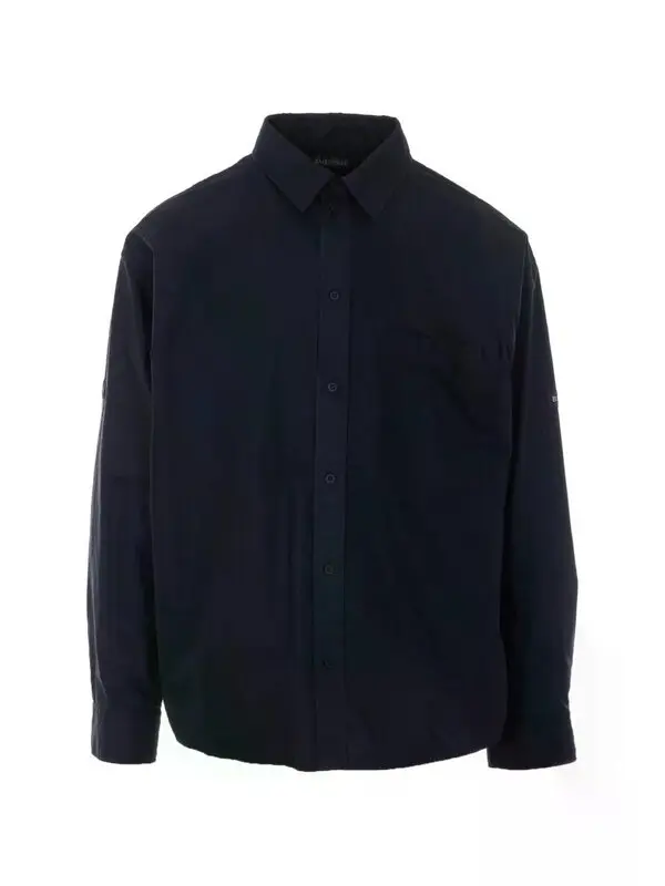 Balenciaga Oversized Patch Logo Shirt