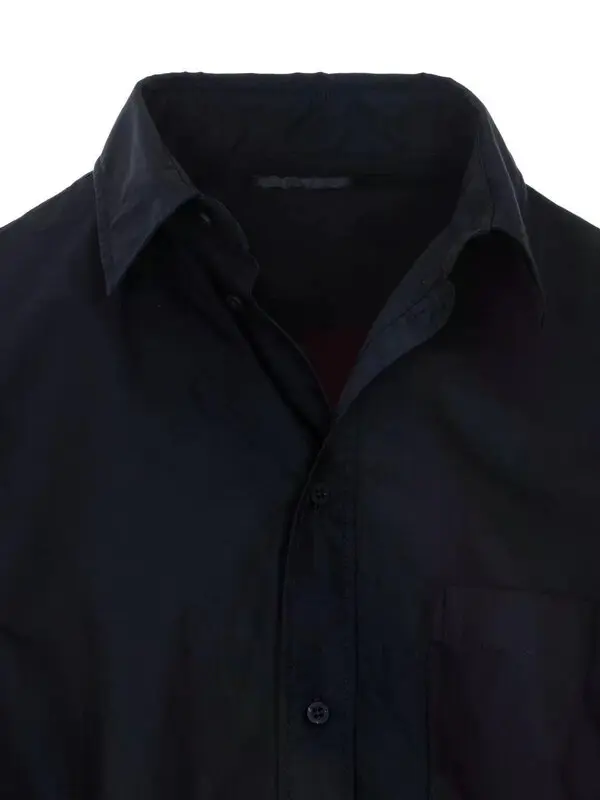 Balenciaga Oversized Patch Logo Shirt