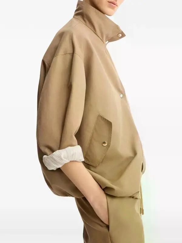 ARLO MOTT Logan High-neck Bomber Jacket