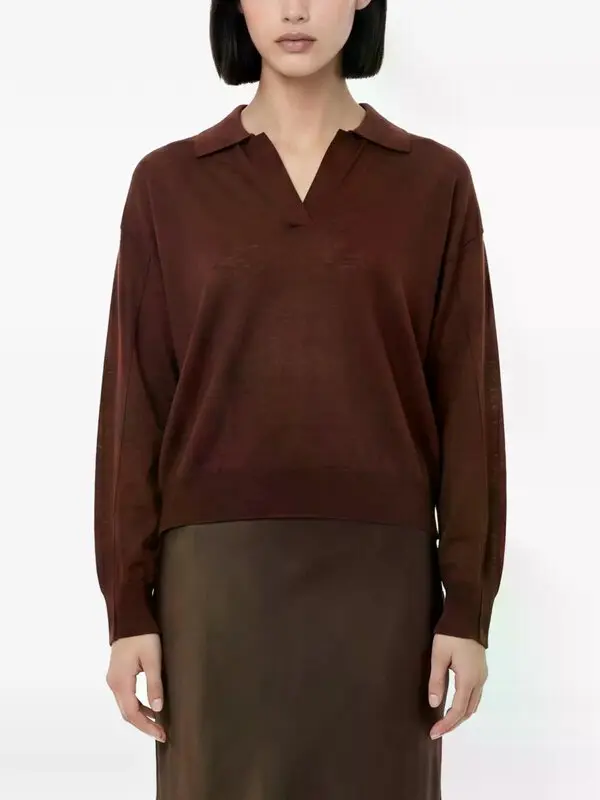 Soeur V-neck Long-sleeve Sweater