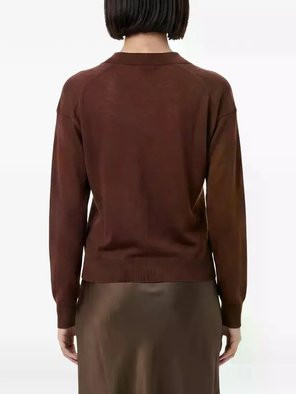 Soeur V-neck Long-sleeve Sweater