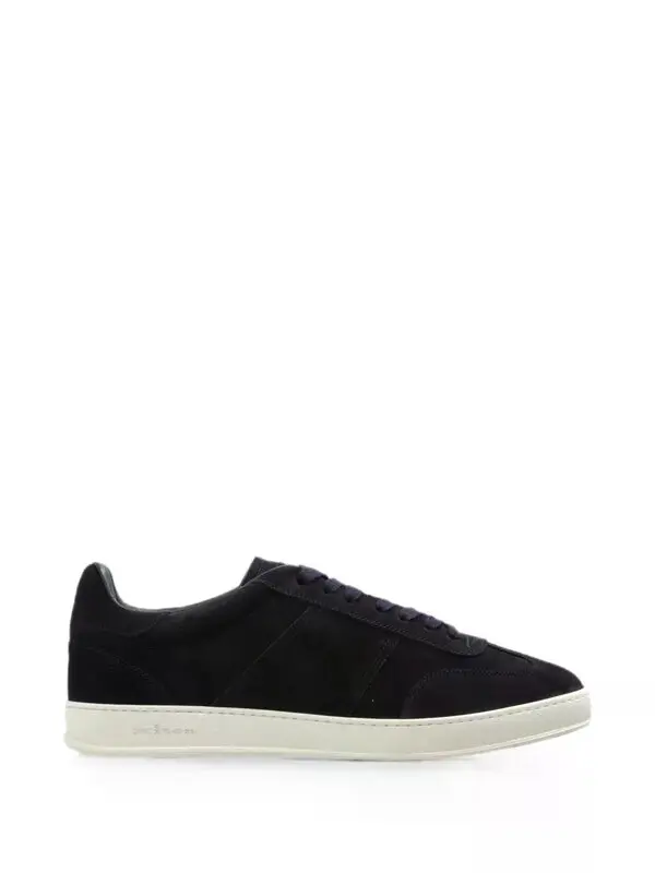 Kiton Lace-up Leather Sneakers