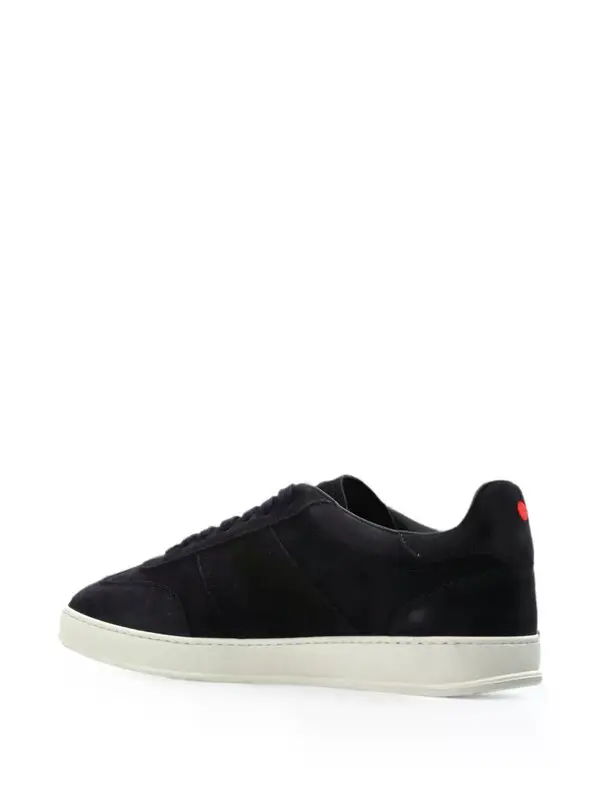 Kiton Lace-up Leather Sneakers