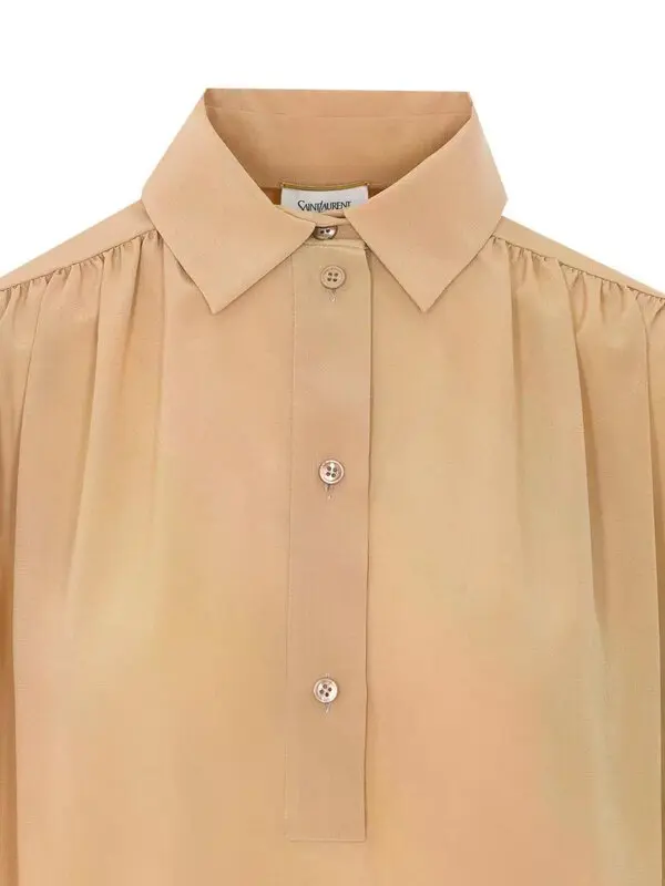 Saint Laurent Button Long-sleeve Shirt