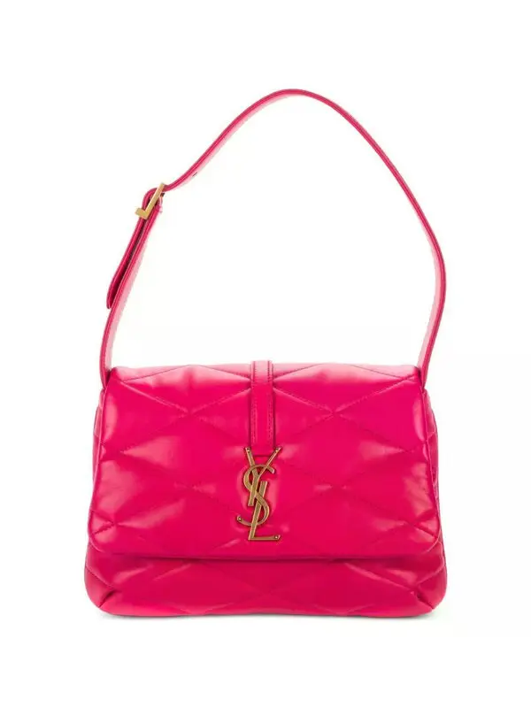Saint Laurent Medium Loulou Puffer Shoulder Bag - Red