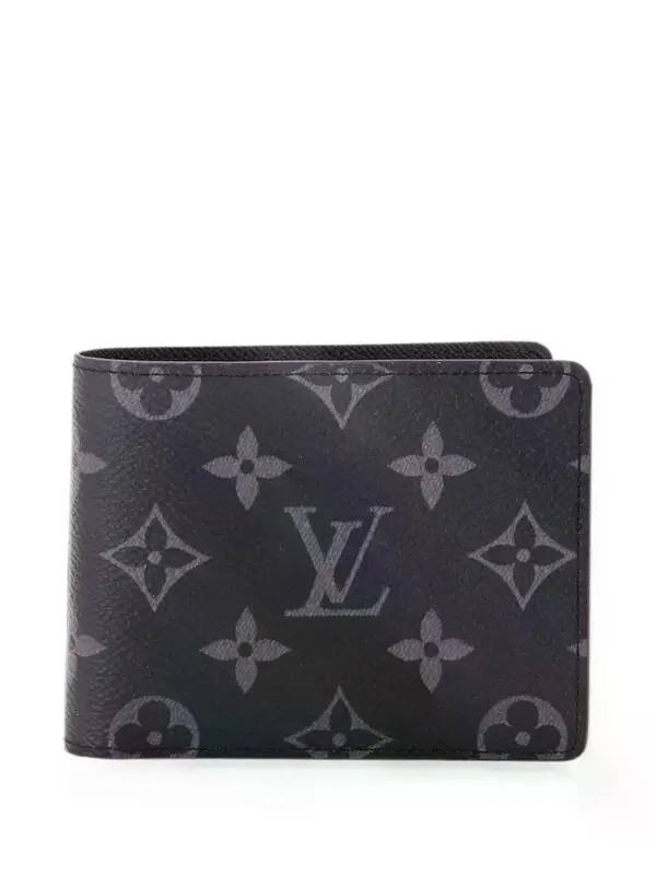 LOUIS VUITTON Slender Wallet Monogram Eclipse Canvas Small Wallets